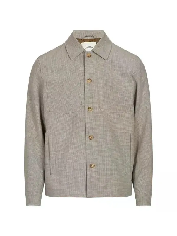 LES DEUX Check-pattern Jacket