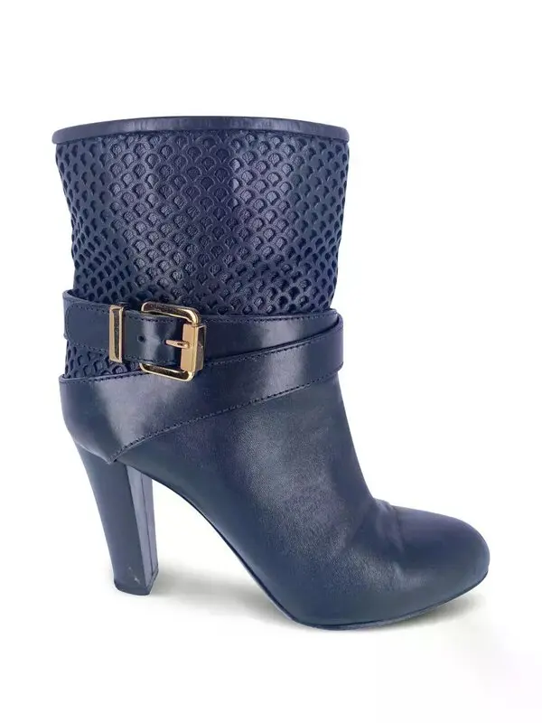 SERGIO ROSSI Buckled Ankle Boots - Black
