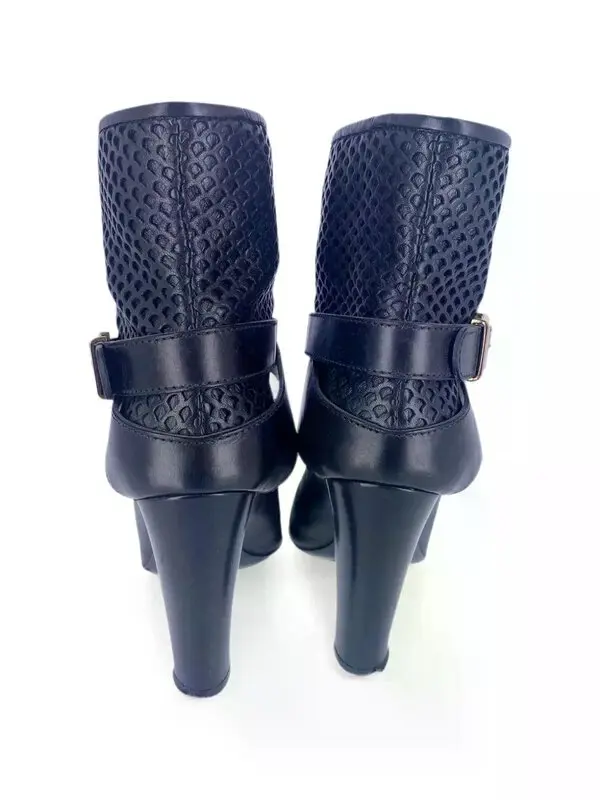 SERGIO ROSSI Buckled Ankle Boots