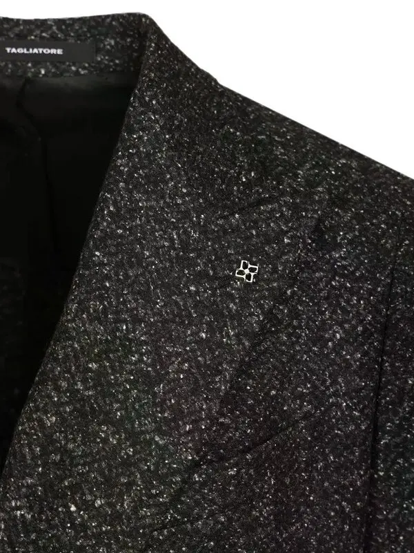 Tagliatore Montecarlo Double-breasted Blazer - Black