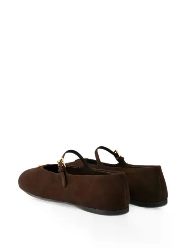 Prada Suede Ballerinas