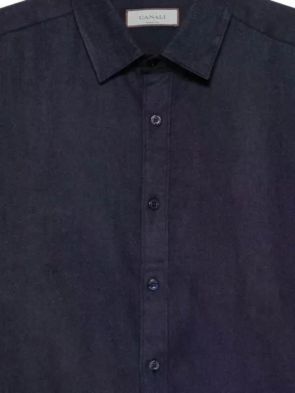 Canali Button-down Shirt - Blue