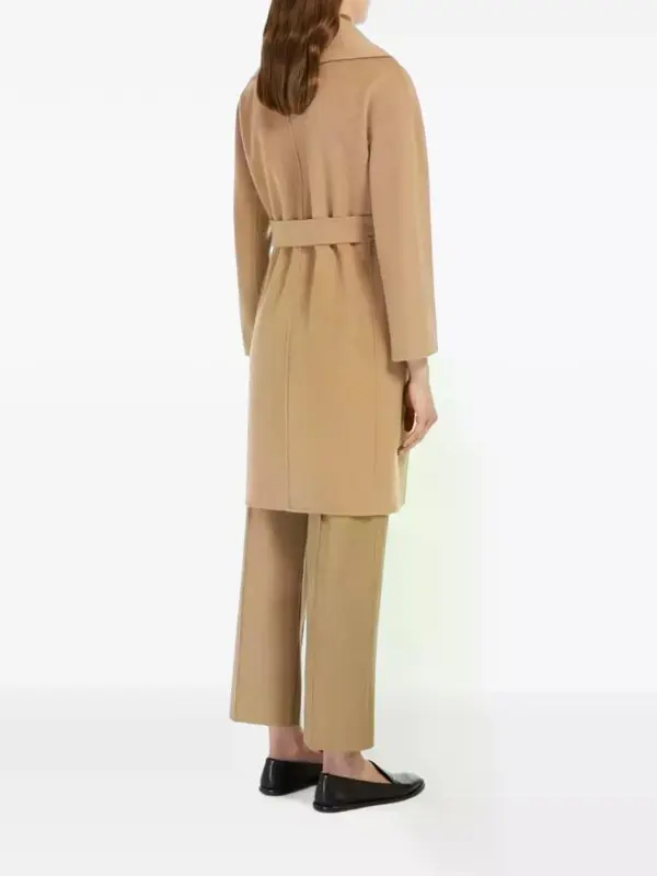 Max Mara Belted Single-breasted Coat