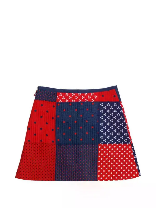 LA FETICHE Patchwork-design Mini Skirt