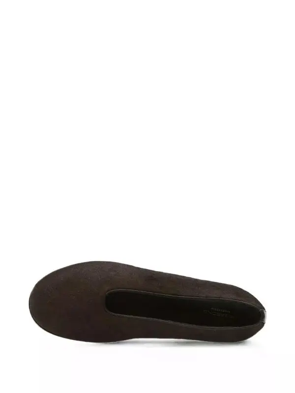 VAGABOND SHOEMAKERS Aleya Almond-toe Ballet Flats - Brown
