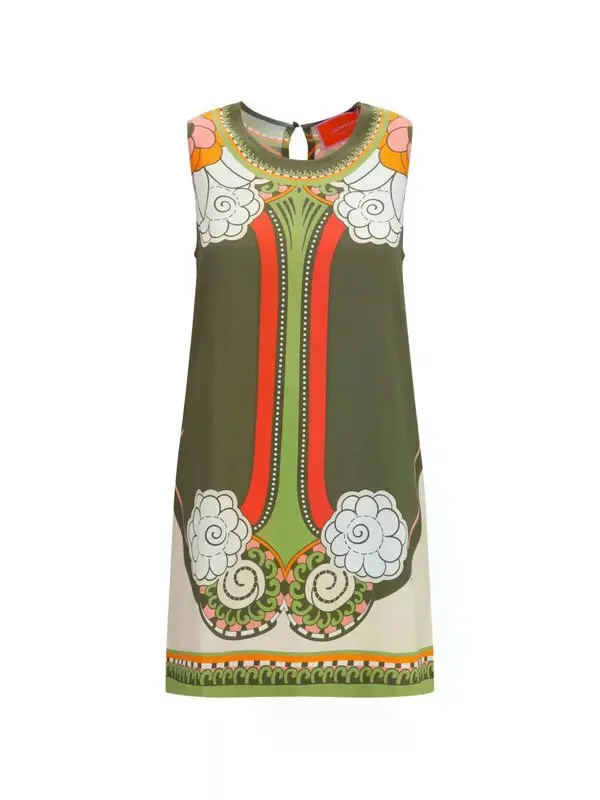 La DoubleJ Ambrosia-printed Mini Dress