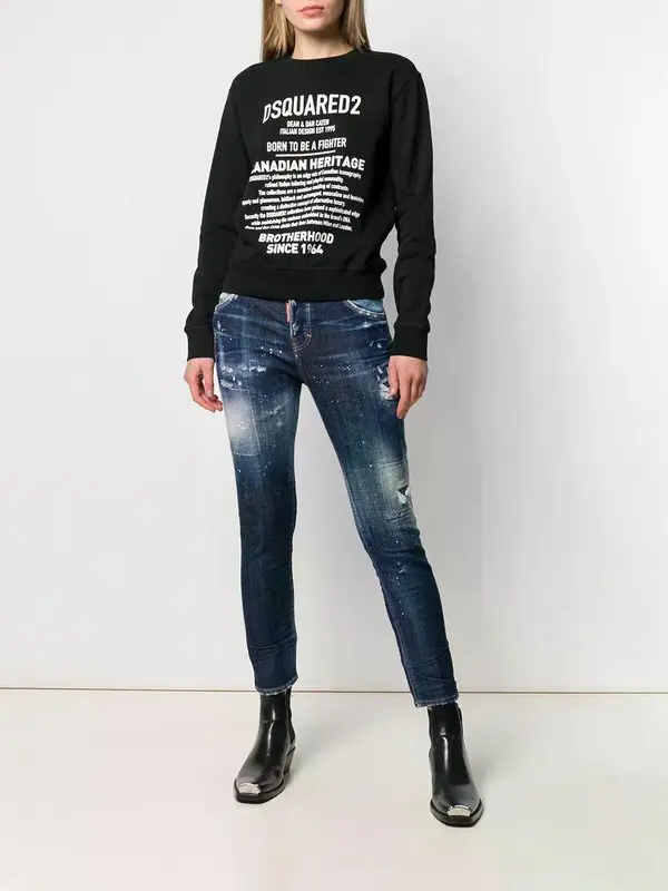 Dsquared2 Distressed Skinny Jeans
