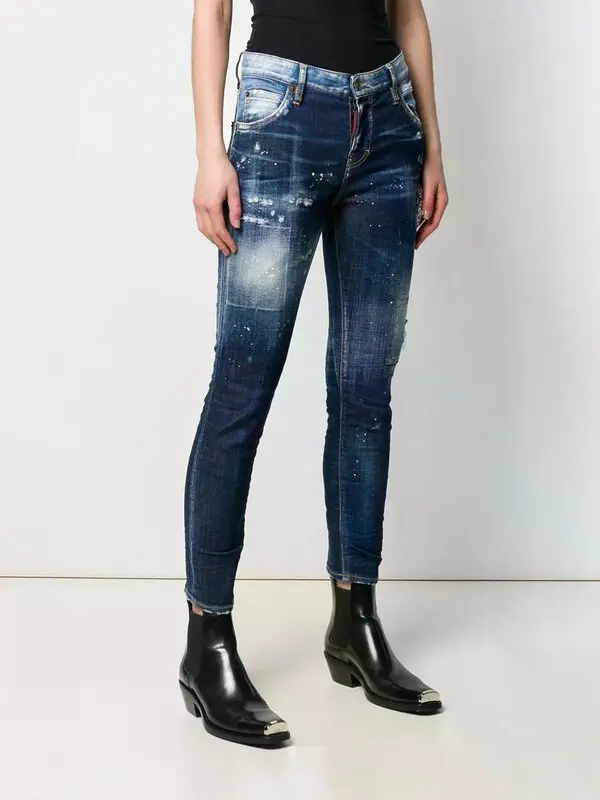 Dsquared2 Distressed Skinny Jeans