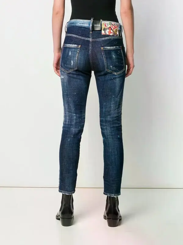 Dsquared2 Distressed Skinny Jeans