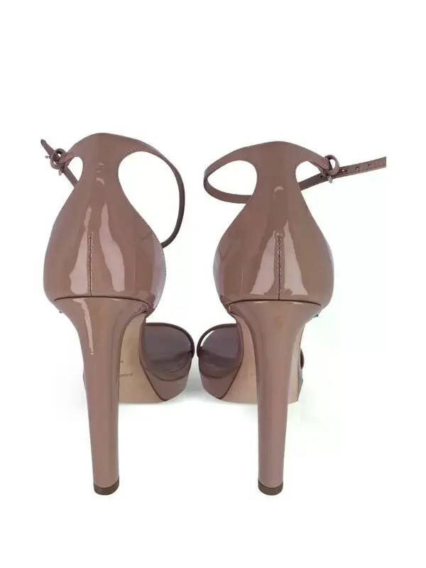 Saint Laurent Ankle-strap Platform Sandals