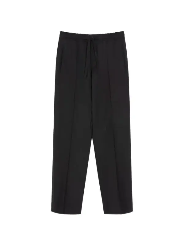 Valentino Garavani Vlogo Tailored Trousers - Black