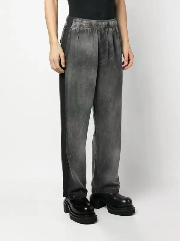 DIESEL® Embroidered-logo Regular Trousers
