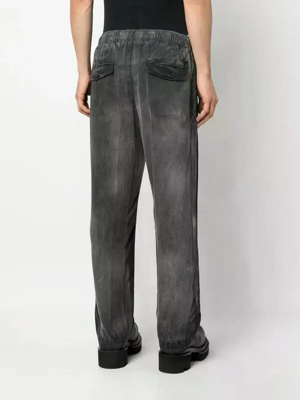 DIESEL® Embroidered-logo Regular Trousers