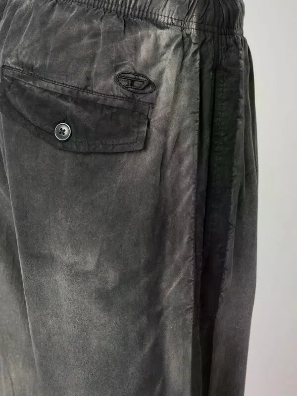 DIESEL® Embroidered-logo Regular Trousers