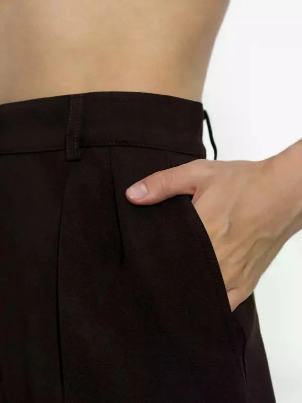 Max Mara Sauna Pleated Shorts