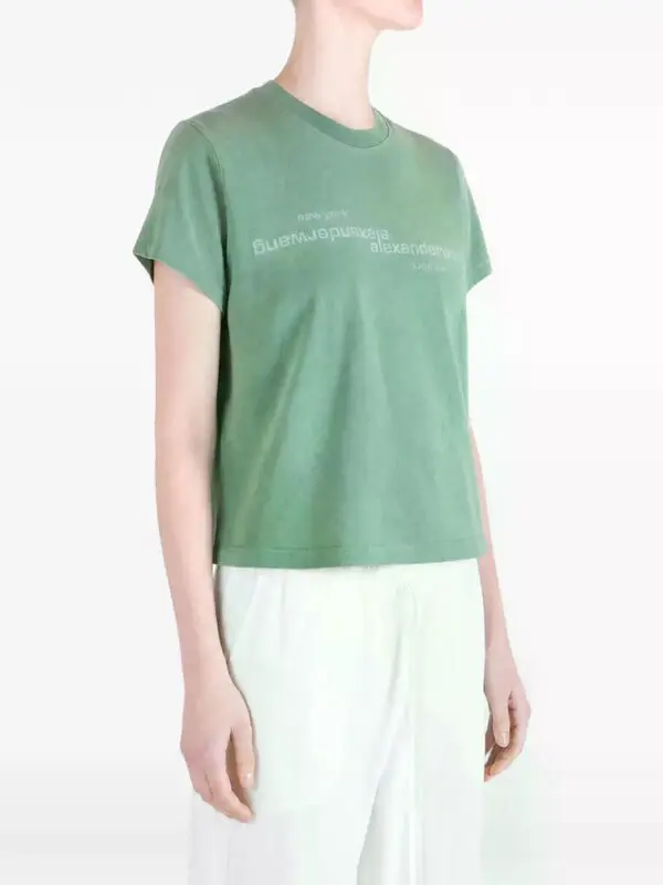 Alexander Wang Logo Print T-shirt