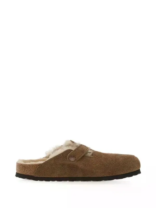 BIRKENSTOCK Boston Shearling-lined Clogs - Brown