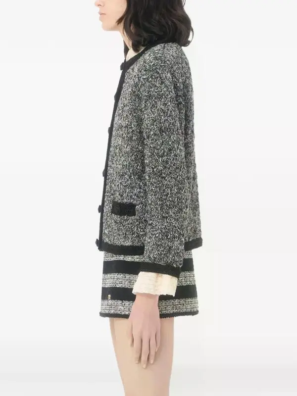 Valentino Garavani Contrast-trim Cardigan