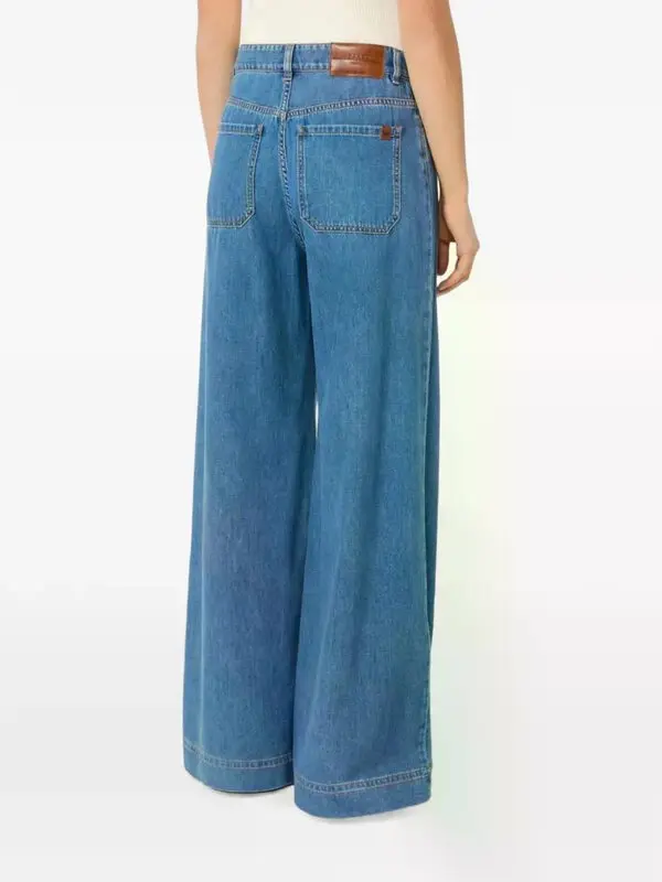 Max Mara Cotton Wide-leg Jeans