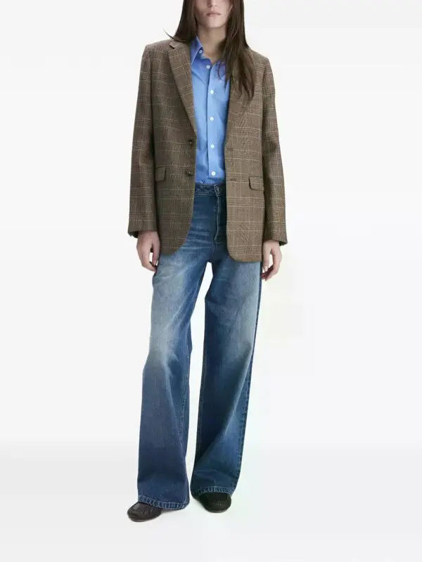 A.p.c. Annie Blazer Check-pattern