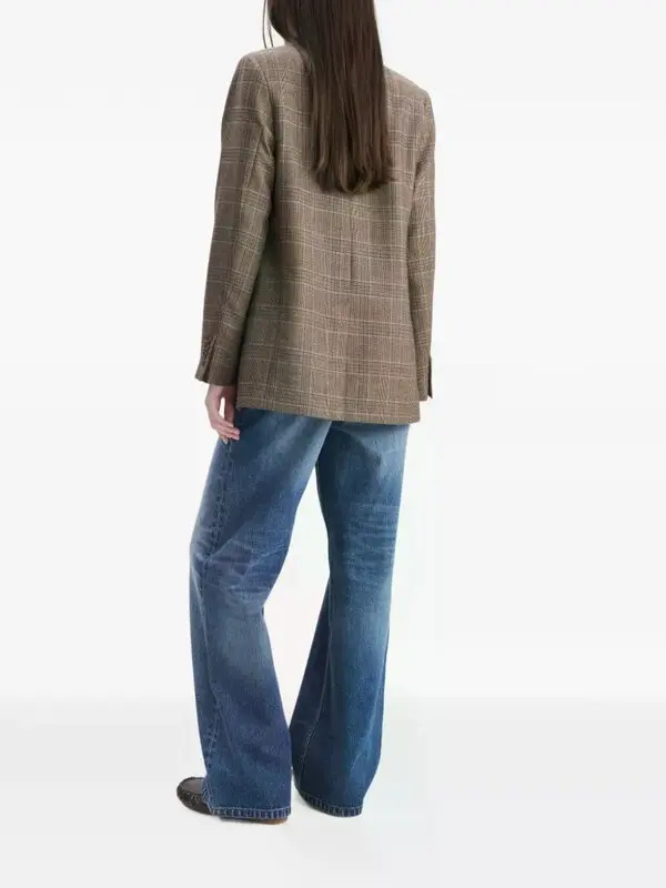 A.p.c. Annie Blazer Check-pattern