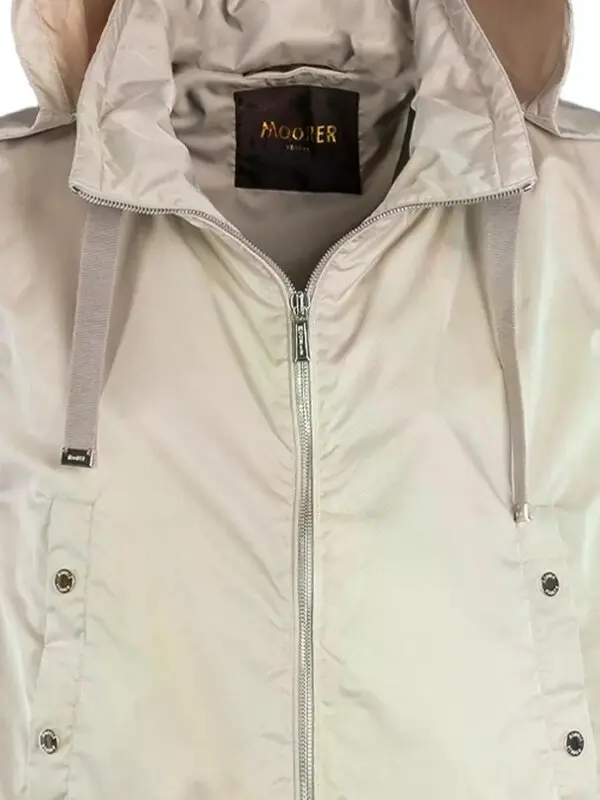 MOORER Nissip Hooded Jacket - Neutrals