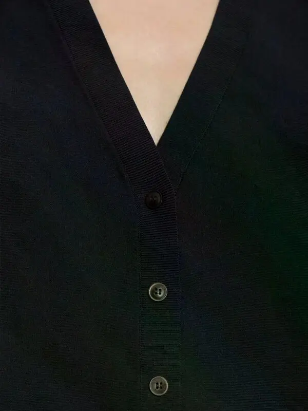 Max Mara V-neck Button-up Top