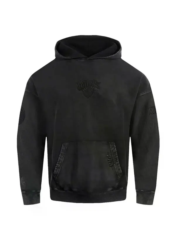 PRO STANDARD X New York Knicks Enzyme-wash Hoodie - Black