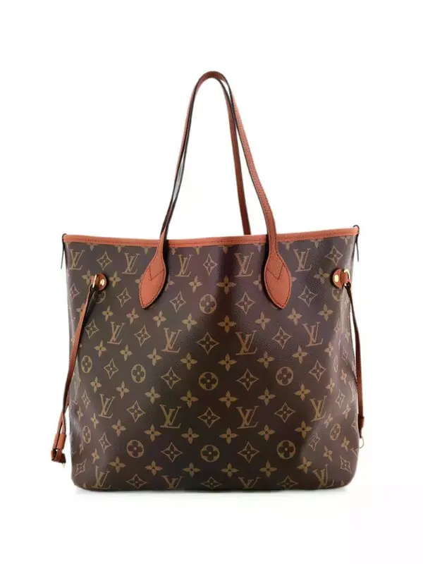 LOUIS VUITTON Neverfull Mm Monogram Canvas Tote Bag