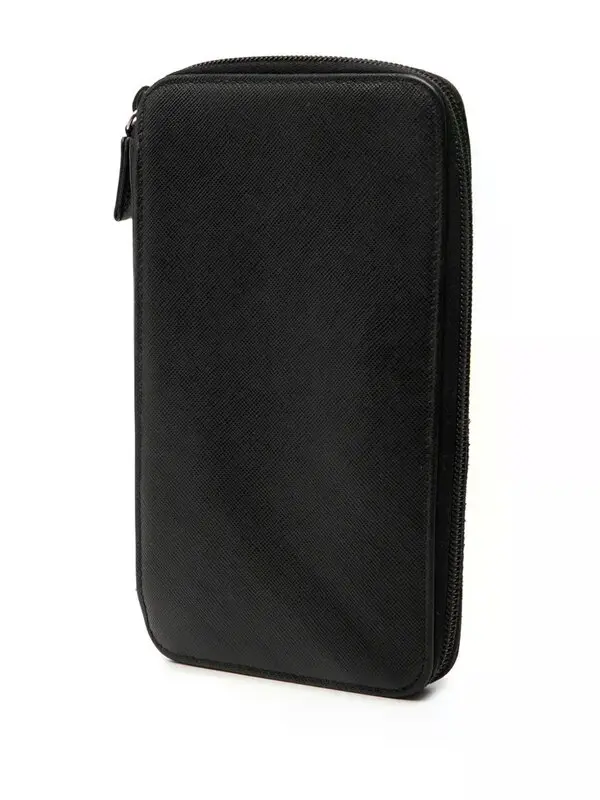 Prada 2000-2013 Saffiano Zip Around Wallet Long Wallets