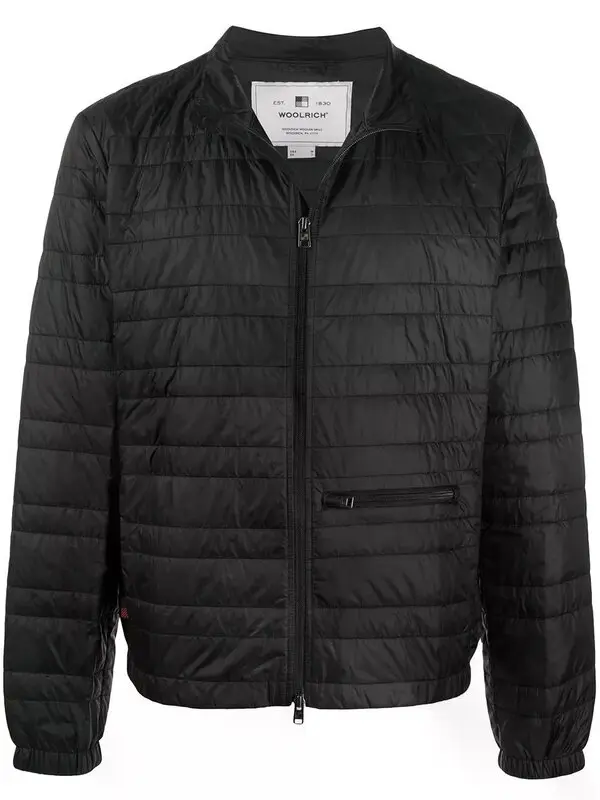 Woolrich Zipped Padded Jacket - Black