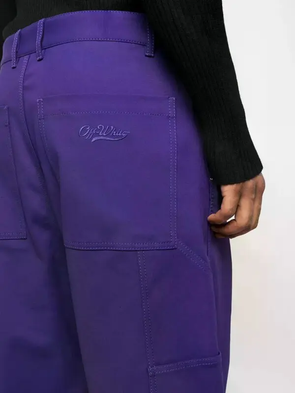 Off-White Wave Off Wide-leg Trousers
