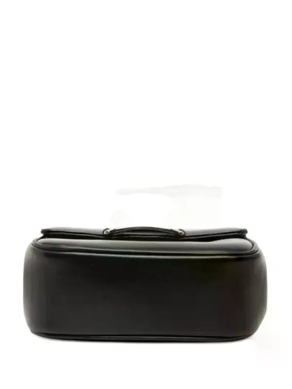 FERRAGAMO Vara Mini Leather Crossbody Bag