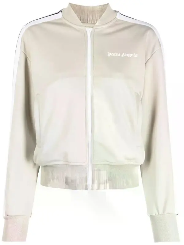 Palm Angels Logo-print Track Jacket - Neutrals