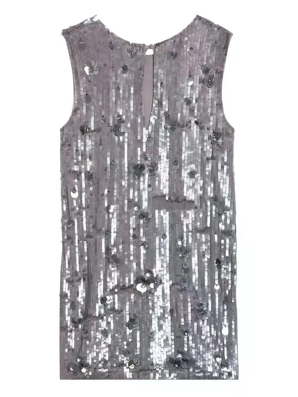P.a.r.o.s.h Sequin-embellished Mini Dress