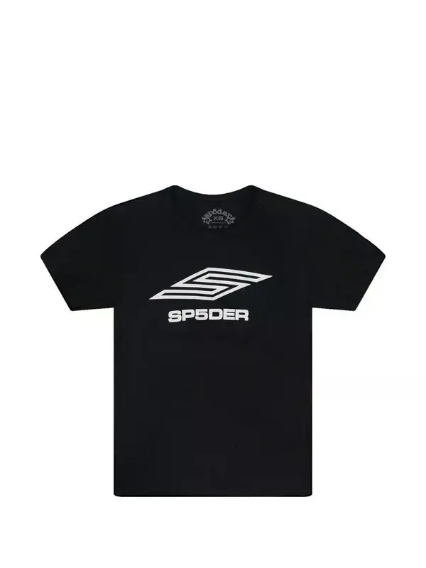 SP5DER Pro Logo-print T-shirt - Black