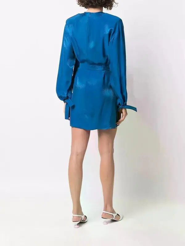 Stella McCartney Sun Motif Draped Mini Dress