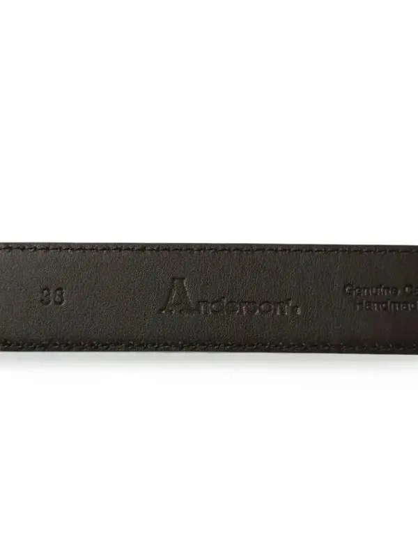 Anderson's Buckle Suede Belt