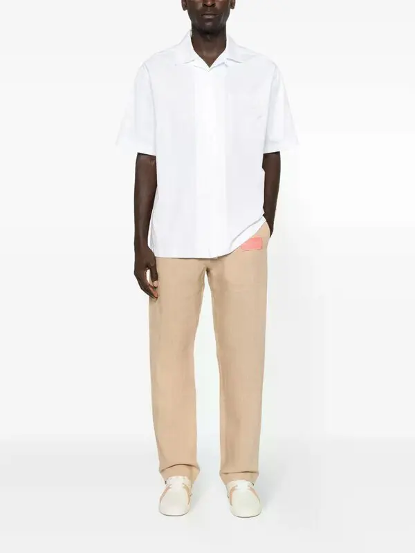 Off-White Appliqué-logo Tapered Trousers