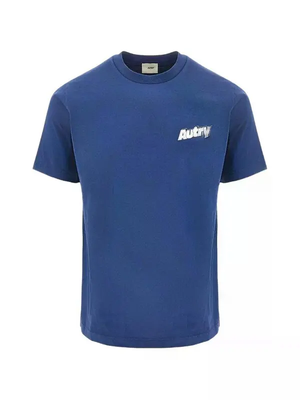 AUTRY Logo-print T-shirt - Blue