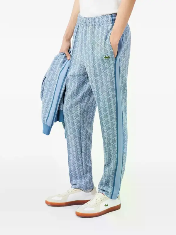 Lacoste Monogram-jacquard Track Pants