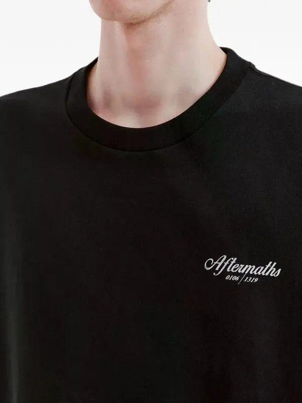 AFTERMATHS Logo-print T-shirt