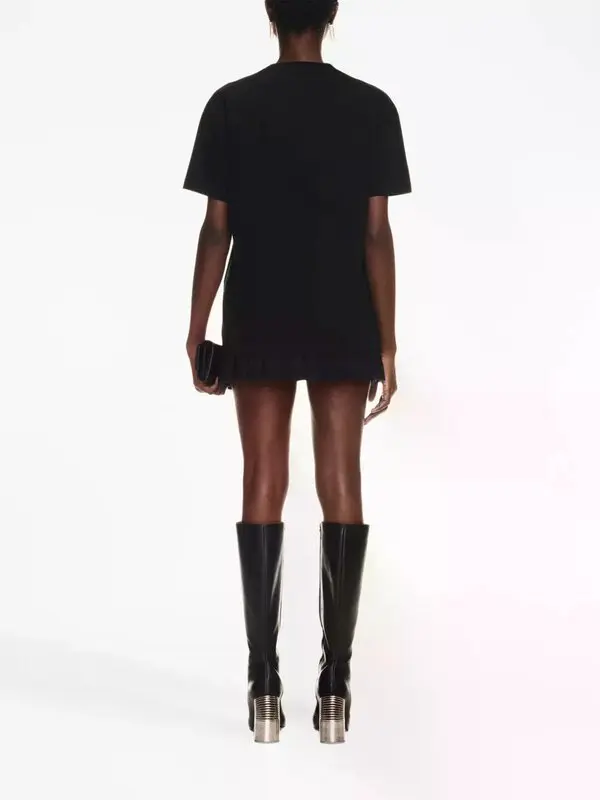 Off-White Slogan-print Short-sleeve T-shirt - Black