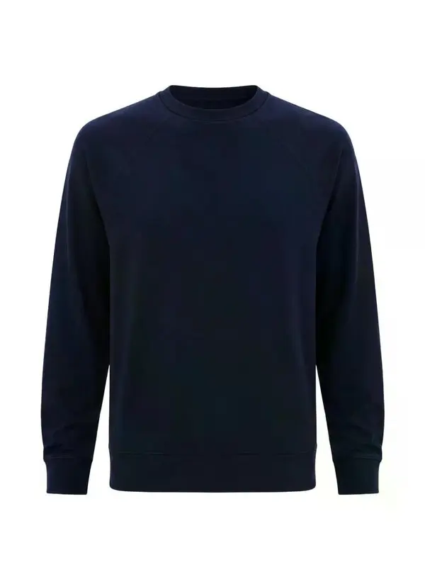 HANDVAERK Flex Raglan-sleeve Sweater - Blue