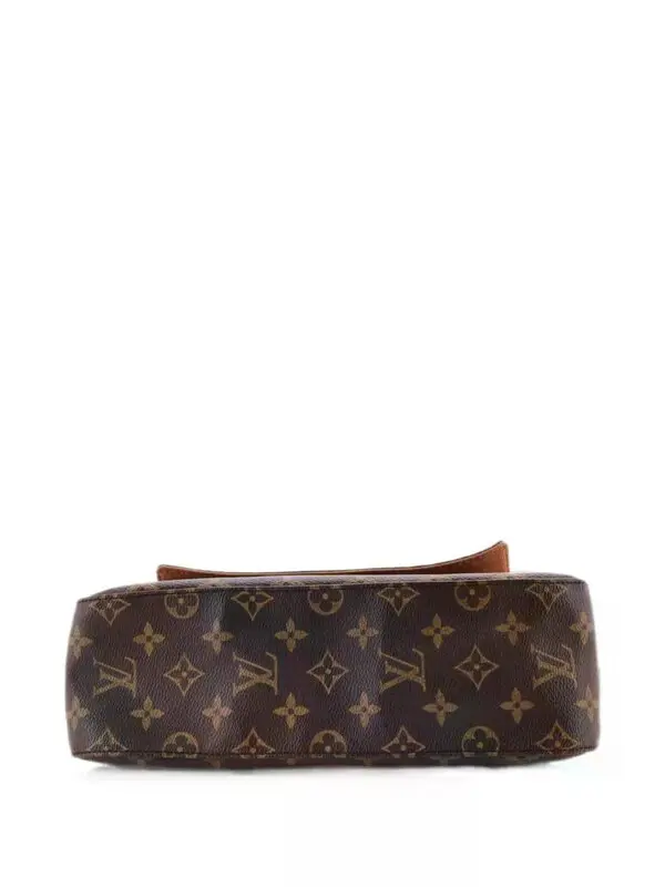 LOUIS VUITTON Looping Handbag Monogram Canvas Mini Satchel
