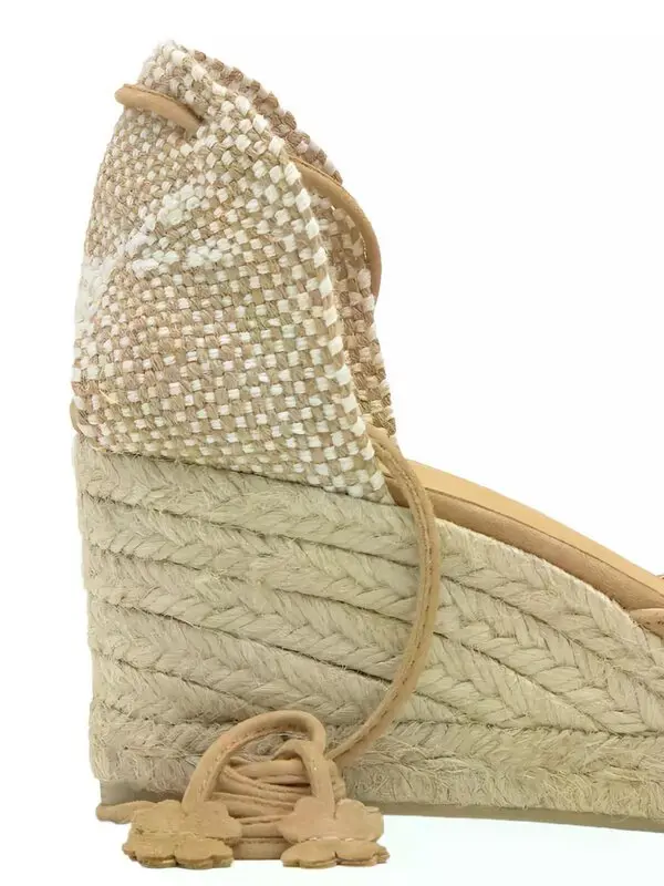 CastaÑer Carina Flower-charm Espadrilles - Neutrals