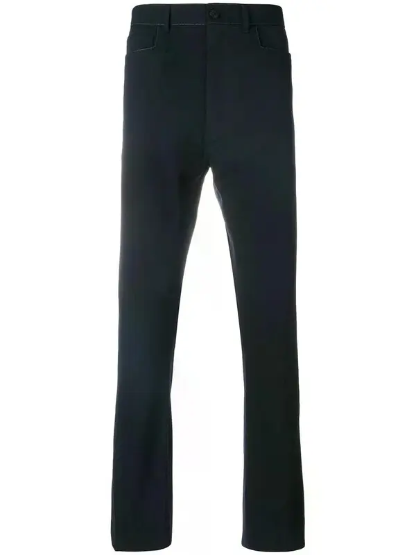 LANVIN Classic Slim Trousers - Blue