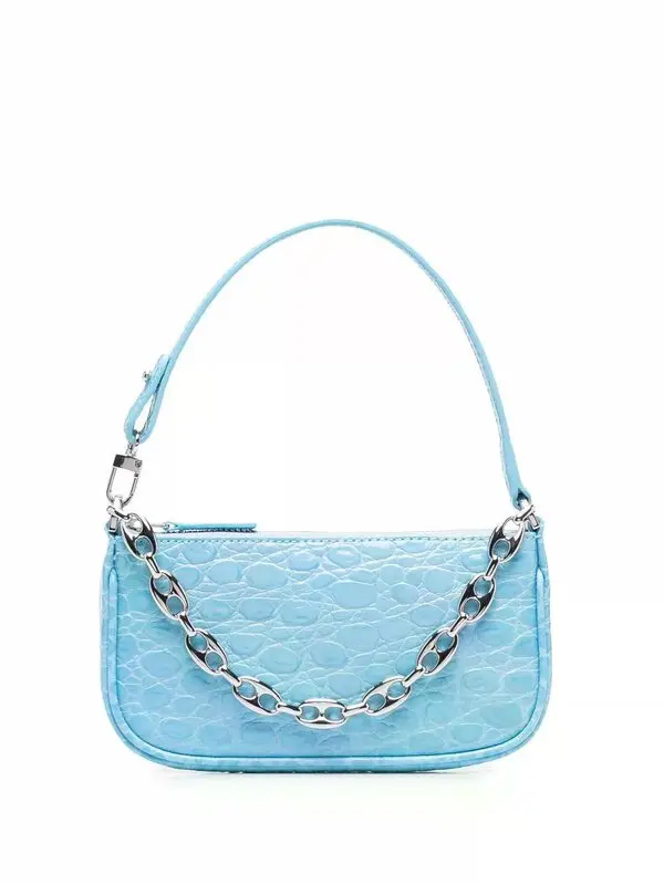 By Far Mini Rachel Tote Bag - Blue
