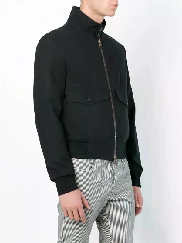 AMI Paris High-collar Zipped Jacket