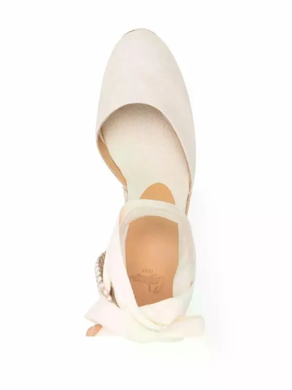 CastaÑer Carina Wedge Espadrilles - Neutrals